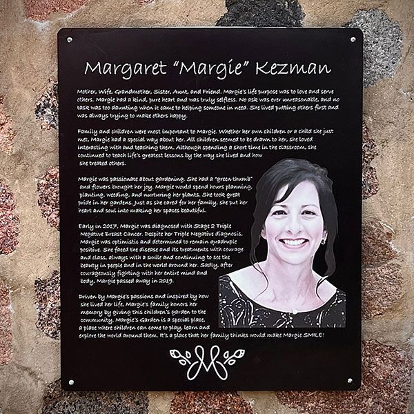 Children Statues at Margie's Garden: A Tribute to Margie Kezman ...